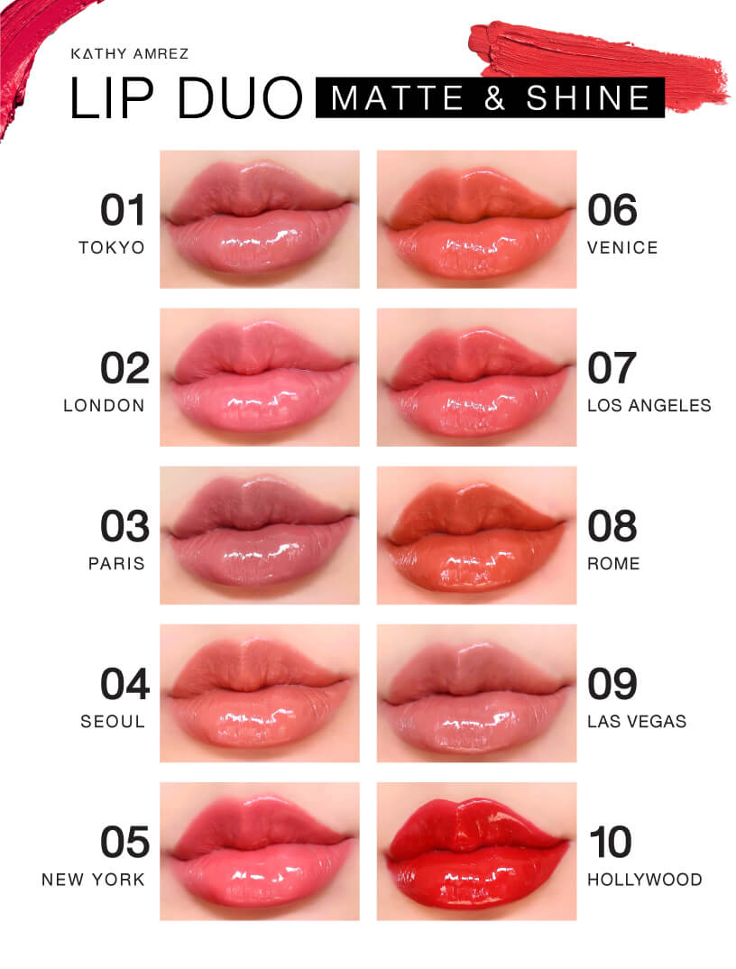 LIP DUO MATTE & SHINE - Kathycosmetics.com